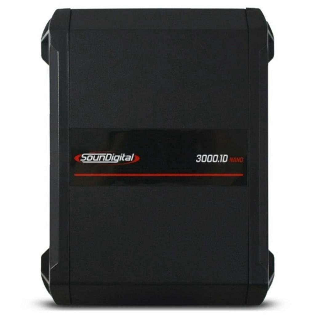 Módulo Amplificador Soundigital Sd3000.1 Nano 2 Ohms 3000w Rms 1 canal ...