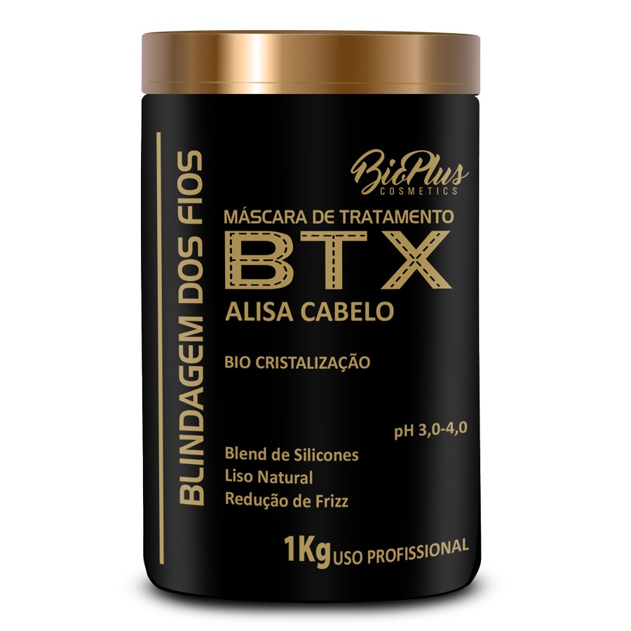Btx Capilar Blindagem Dos Fios Definitiva Bio Plus 1Kg | Shopee Brasil