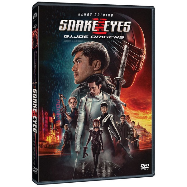 Dvd: G.I. JOE ORIGENS - SNAKE EYES | Shopee Brasil