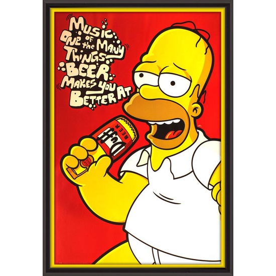 Poster Homer Simpson - Cartaz Procurado Homer Simpson - Variados ...
