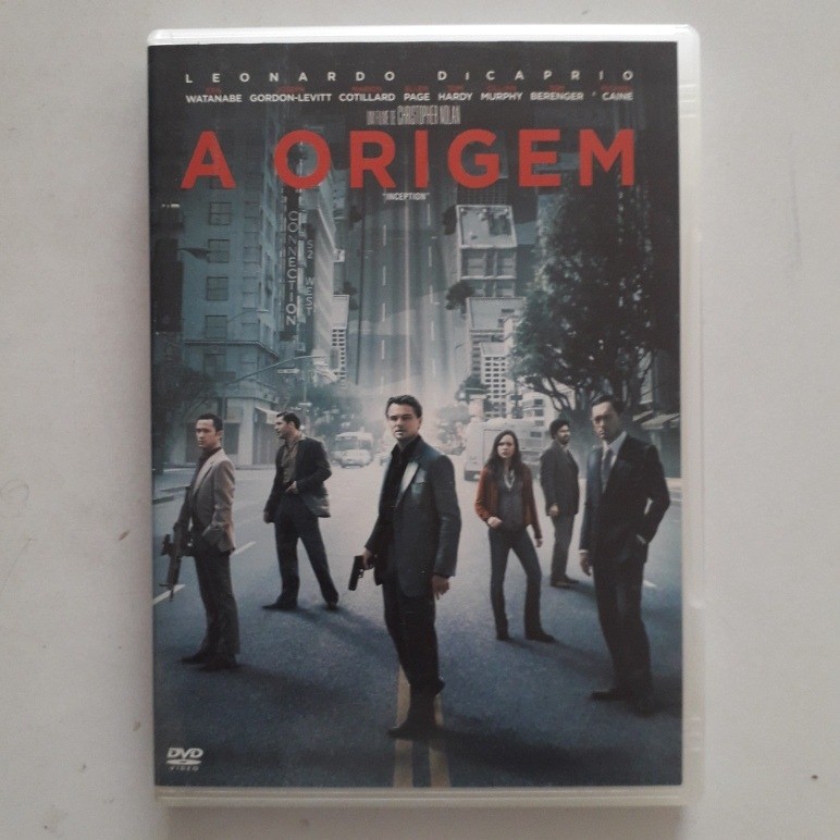 DVD A Origem - Inception - Christopher Nolan - Leonardo DiCaprio ...