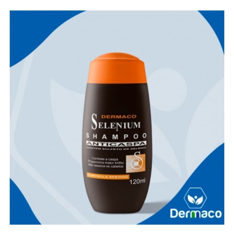Shampoo Selenium DERMACO | Shopee Brasil