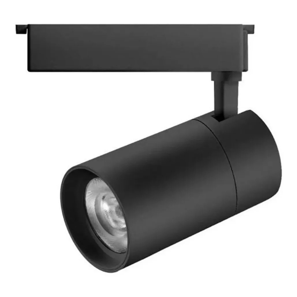Spot Led 30w Para Trilho Eletrificado Preto Branco Quente 3000k ...