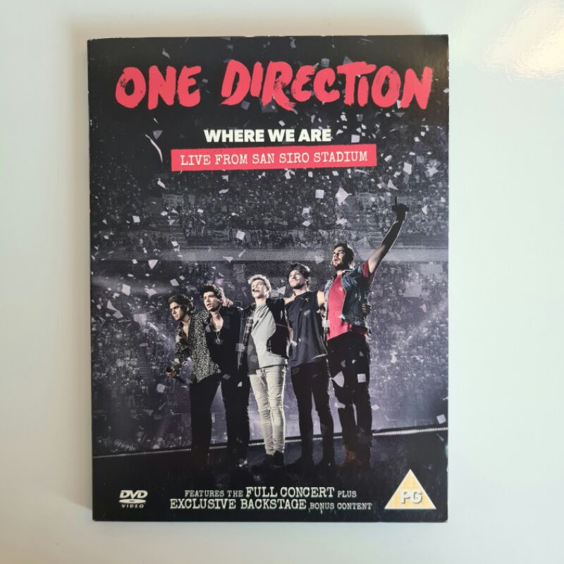 DVD One Direction Where We Are | Shopee Brasil