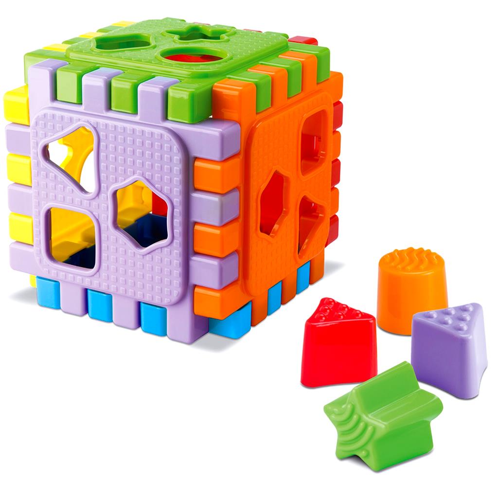 Cubo Didatico Infantil Para Bebes Encaixes - Silmar Brinquedos | Shopee ...