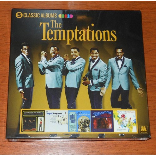 Cd - The Temptations- Original Albums Classics | Shopee Brasil