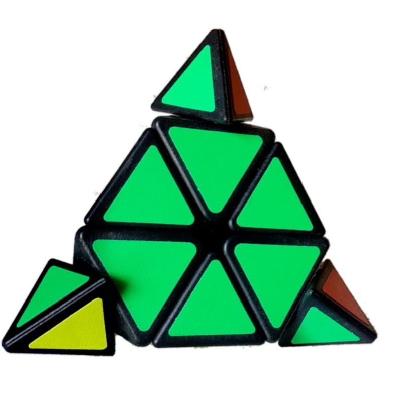 cubo mágico pirâmide pirâmide triângulo ou mastermarphix 3x3 | Shopee ...