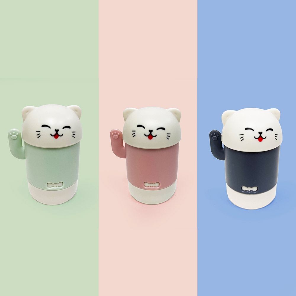 Paliteiro De Mesa Com Palitos Happy Cat - Allmini | Shopee Brasil