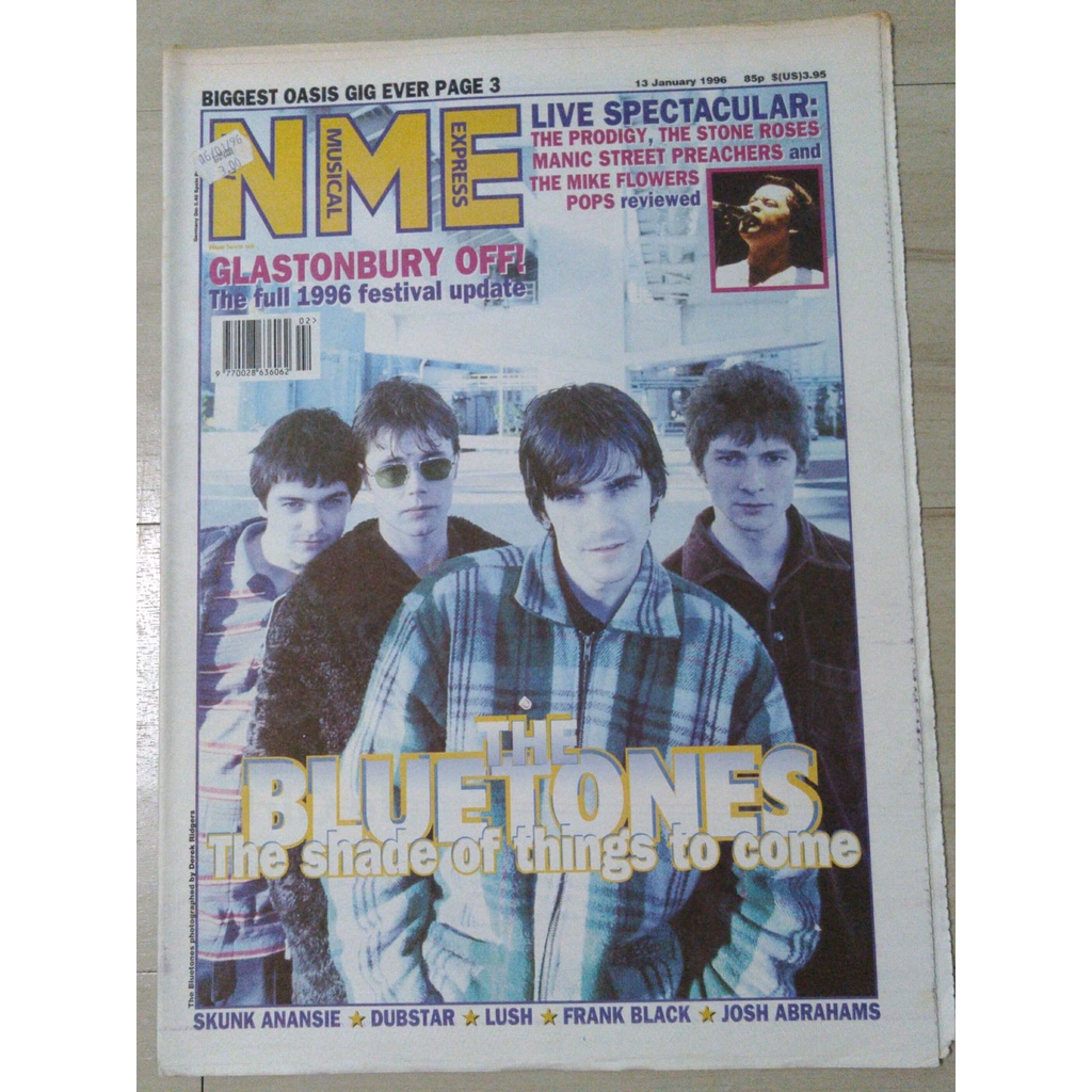 Revista Nme New Musical Express 13 January 1996 Bluetones Oasis Manics ...