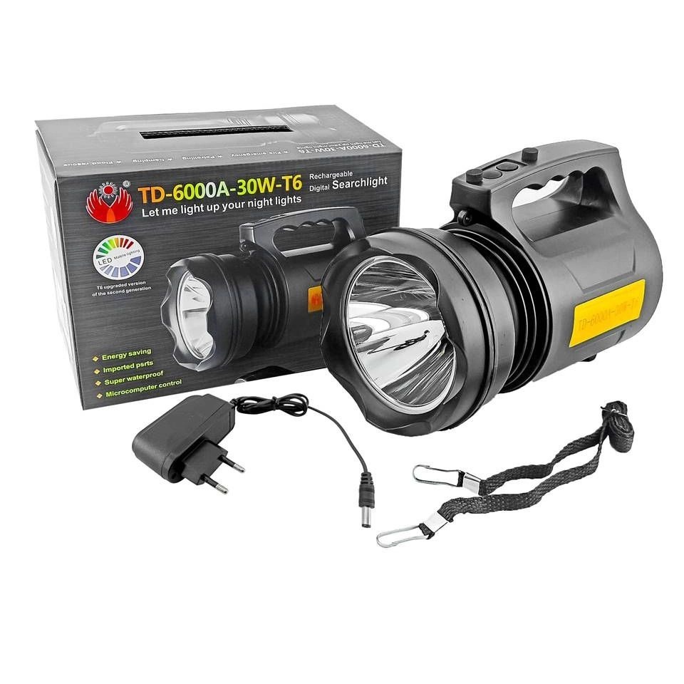 Lanterna LED Multiuso Bb-600A Recarregável 30w | Shopee Brasil