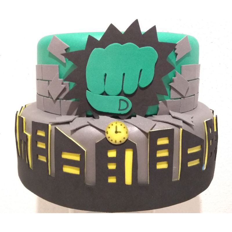 bolo fake hulk | Shopee Brasil