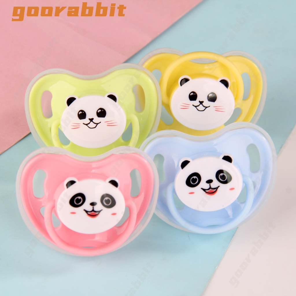 Panda Pacifier Para Recém-Nascido Bebê Confortável Com Design | Shopee ...