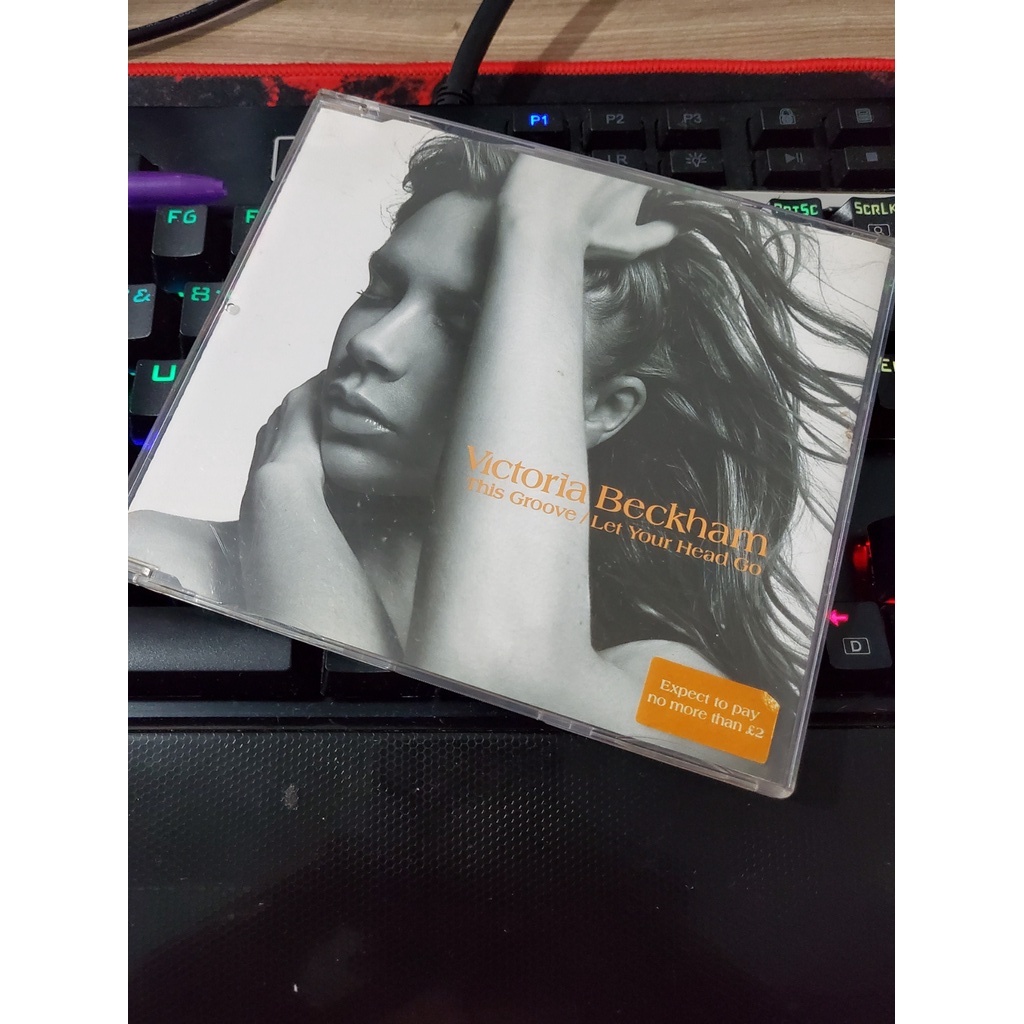 CD Single Victoria Beckham This Groove / Let Your Head Go | Shopee Brasil