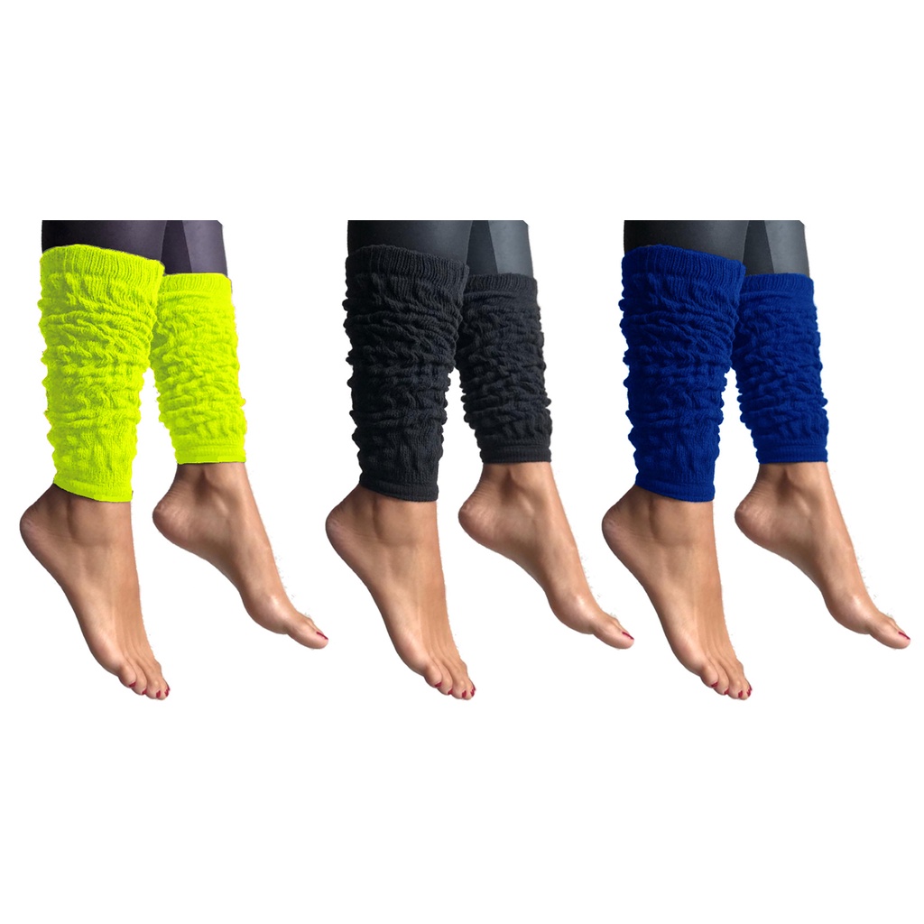 Polaina Academia Ballet Festa Anos 80 Cores Vivas Feminina | Shopee Brasil