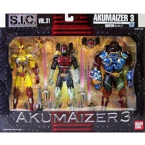 Akumaizer 3 Sic Set Boneco Figura Bandai Tokusatsu Original | Shopee Brasil
