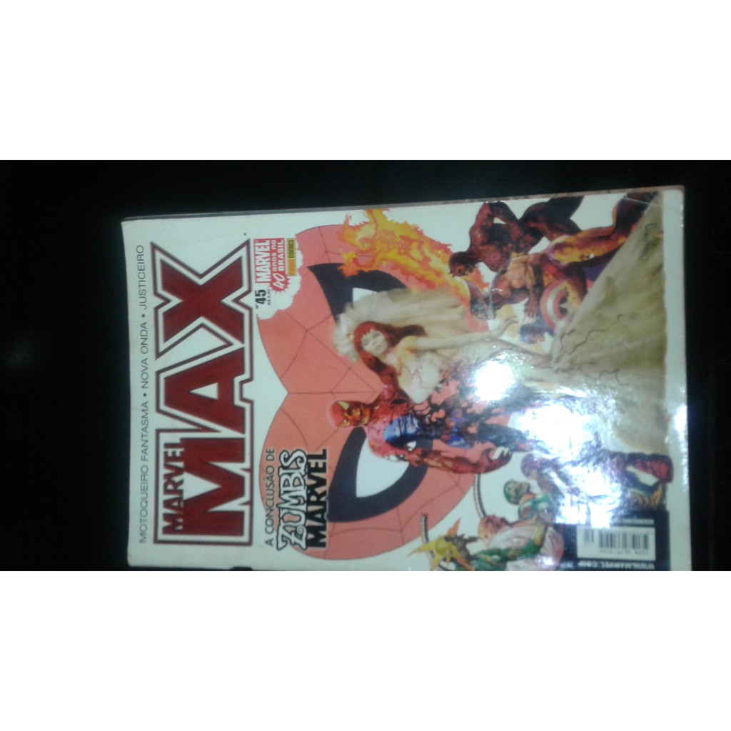 Marvel Max N° 45 - a Conclusão de Zumbis Marvel | Shopee Brasil