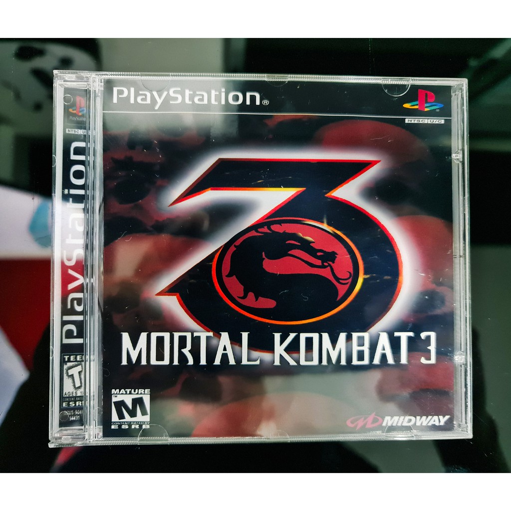 Mortal_Kombat_3_PS1_Mídia_Física. | Shopee Brasil