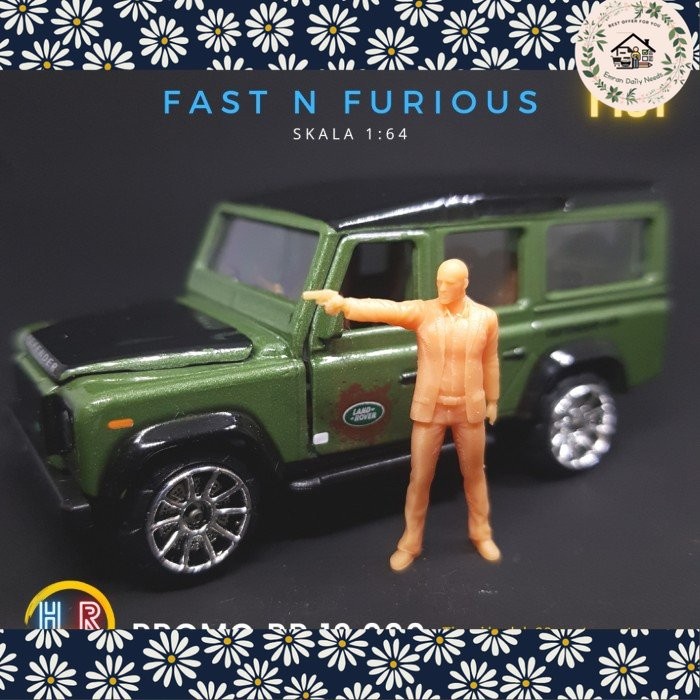 Novo ! Deckard Shaw Jason Statham Fast n Furious Mini Figura Em Escala ...