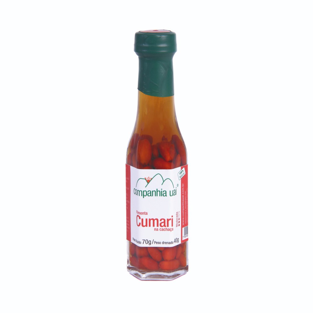 Pimenta Cumari Em Conserva 70g - Cia Uai | Shopee Brasil