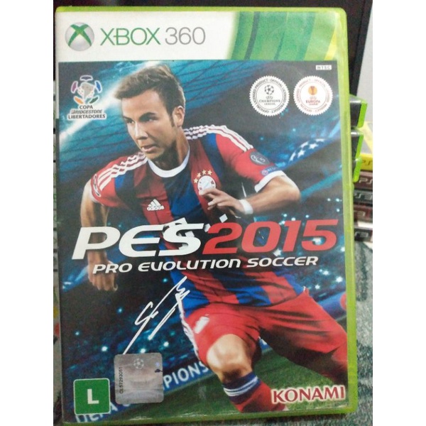Pes 2015 Xbox 360 mídia física original | Shopee Brasil