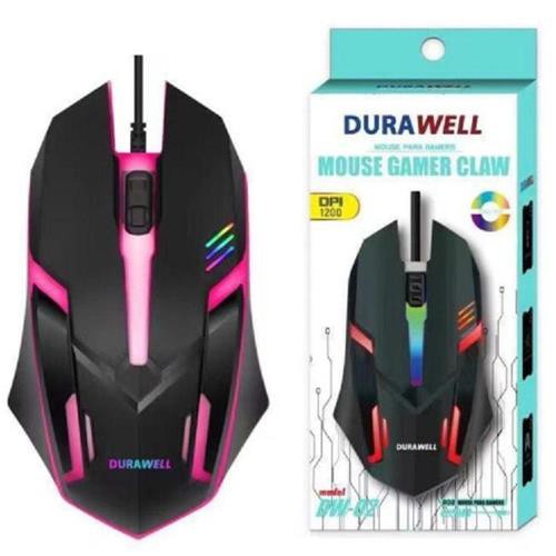 Mouse Gamer Claw DW-01 DURAWELL DPI 1200 Tipo de Conexão USB Optico ...