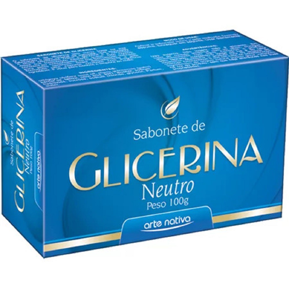 Sabonete glicerina 100g neutro sem perfume sem corante tradicional ...