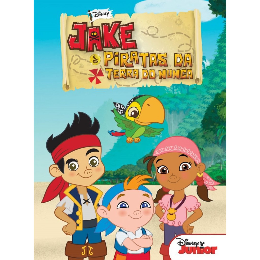 Jake e Os Piratas Da Terra Do Nunca | Shopee Brasil