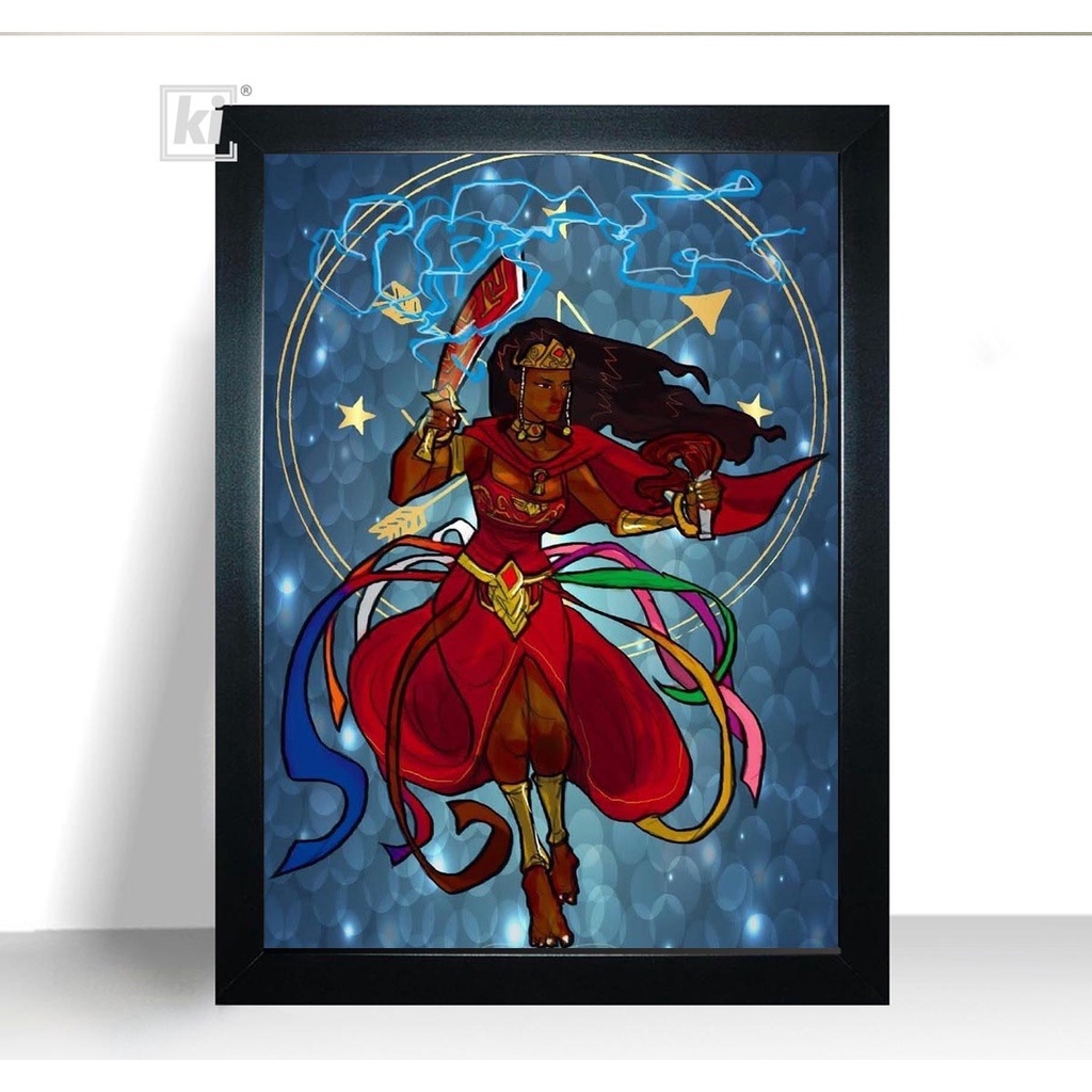 Quadro presente Oya Iansa moldura 44cm | Shopee Brasil