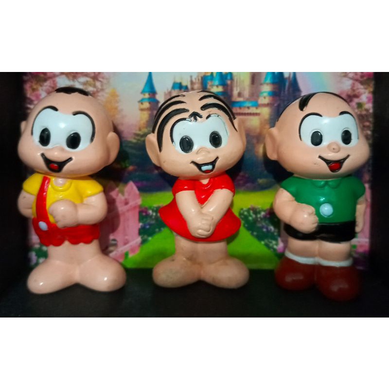 Lote com 3 miniaturas Turma da Mônica Sonric's anos 90 | Shopee Brasil