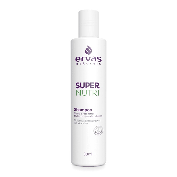 Shampoo Super Nutri 300ml - Ervas Naturais | Shopee Brasil