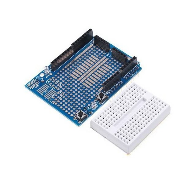 Shield com protoboard Protoshield Para Arduino Uno R3 ou MEGA2560 ...