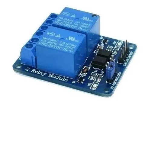 Módulo Relé 2 Canais 5v Low Level Optoacoplado - Arduino [ Código 02 ...