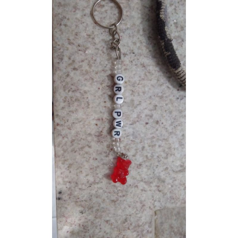 chaveiro simples com letrinha | Shopee Brasil