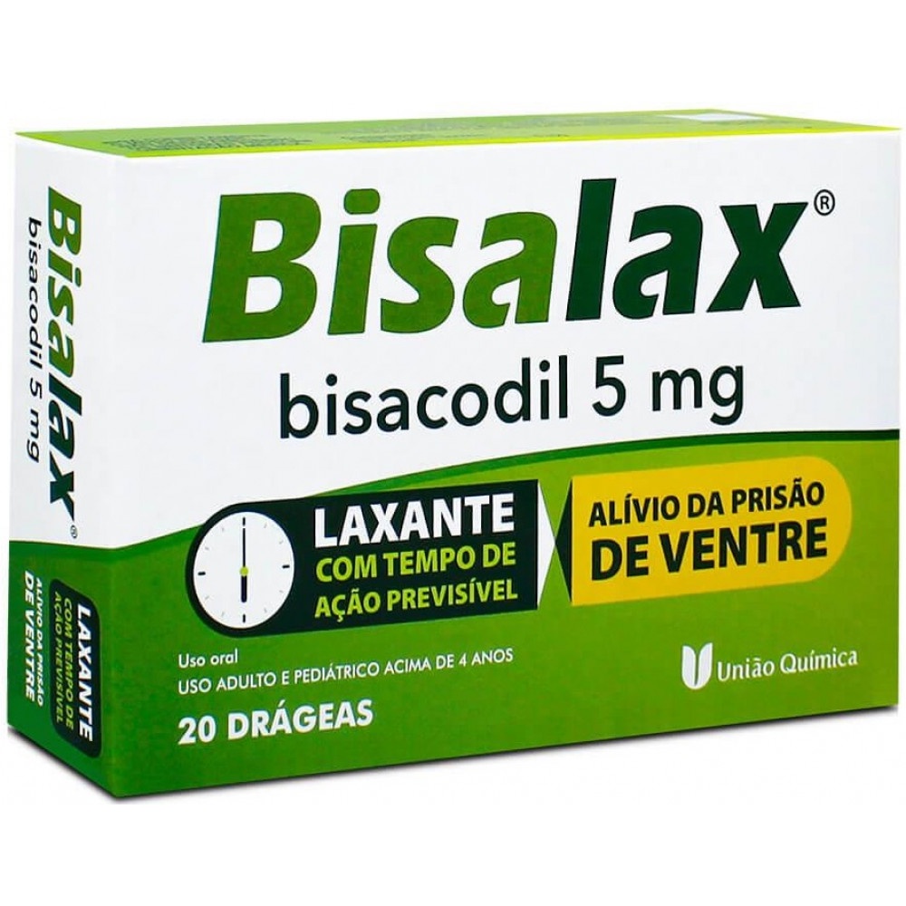 Bisalax (Lacto-Purga) - Contém 20 Comprimidos | Shopee Brasil