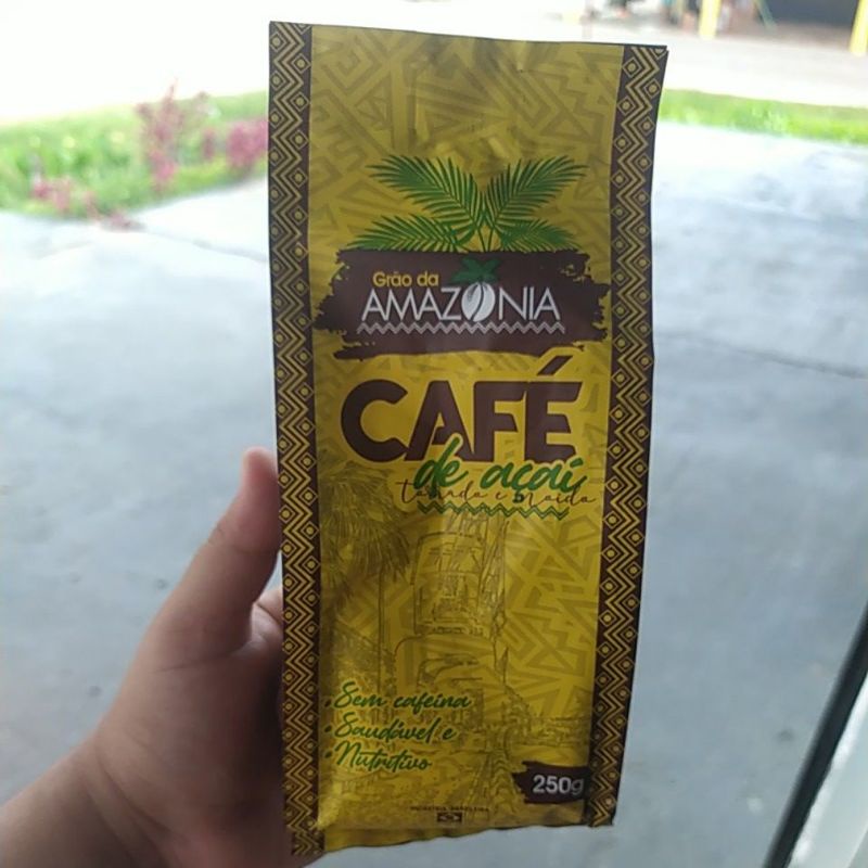 Café de açaí torrado e moído - 250g | Shopee Brasil