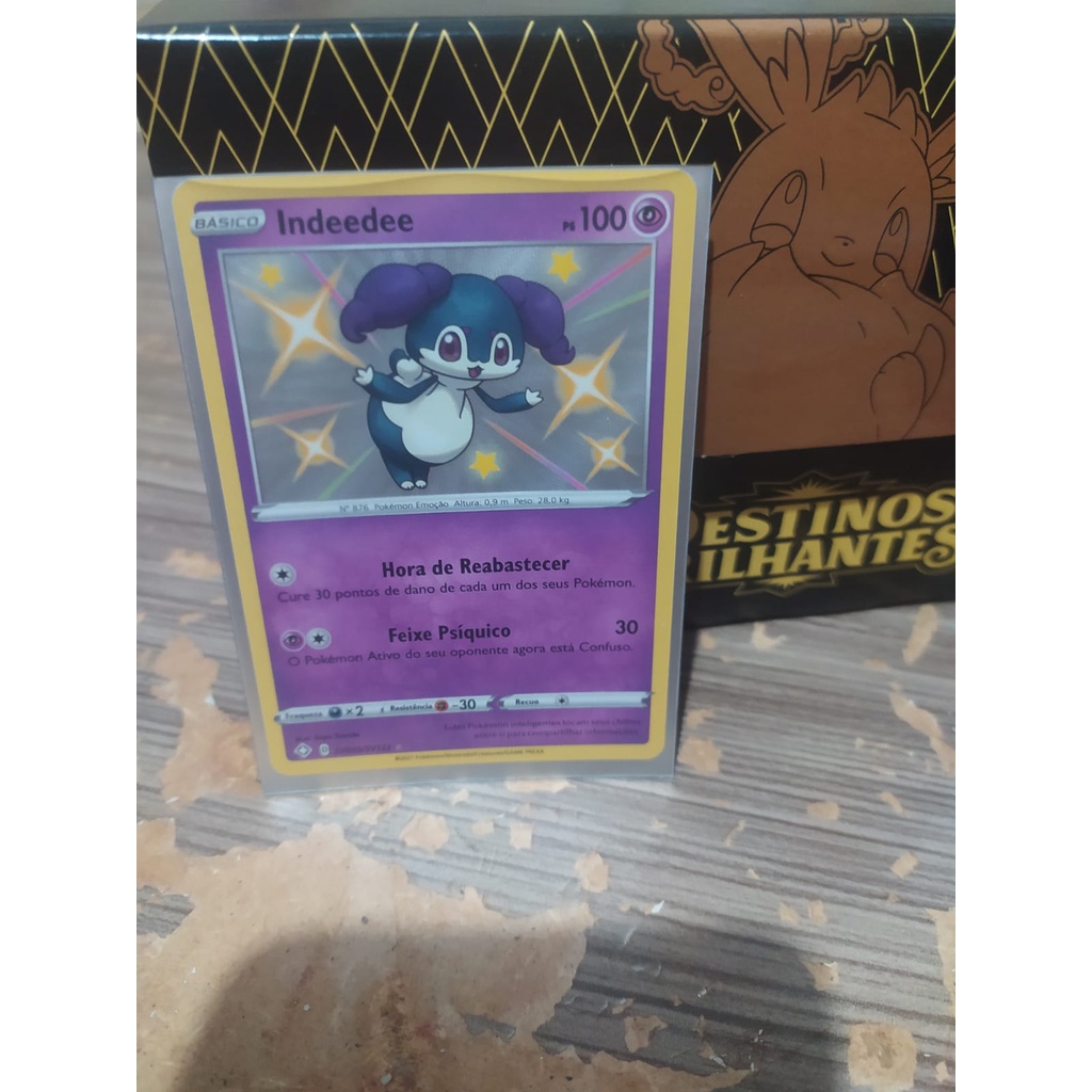 Indeedee (shiny) | Shopee Brasil