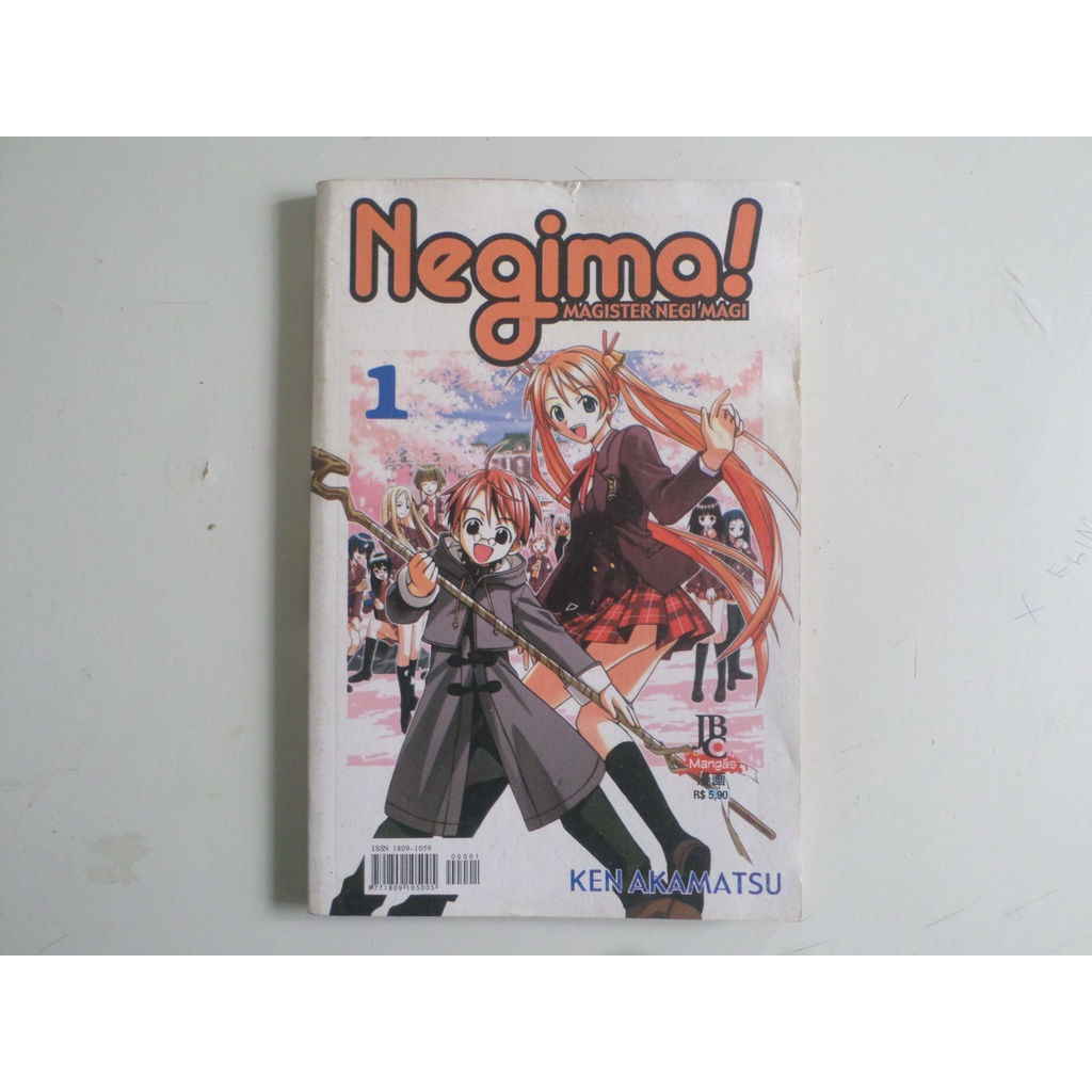 Manga Negima 1 Leia A Descrição Do Anúncio | Shopee Brasil