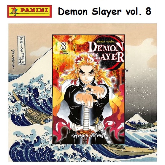 Mangá Demon Slayer vol. 8 Panini (Lacrado) | Shopee Brasil
