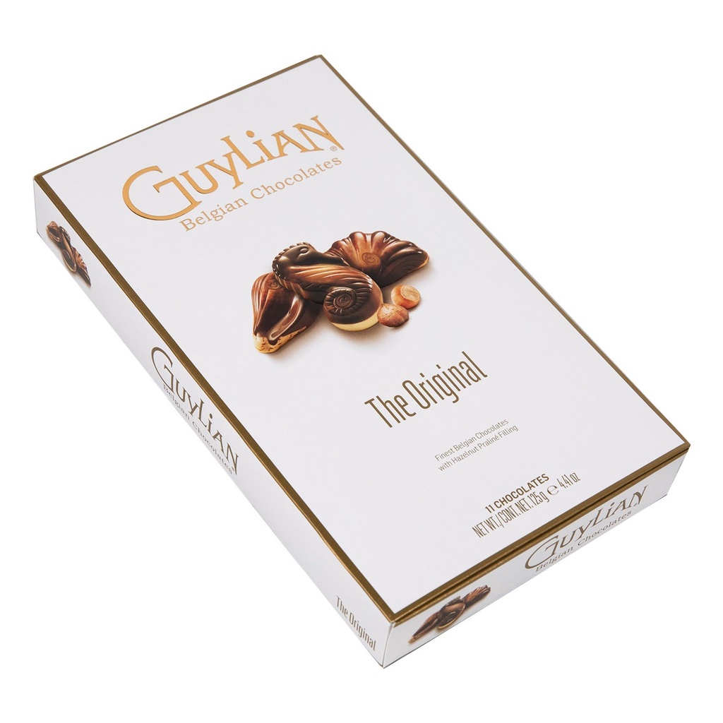 Chocolate Belga GUYLIAN Sea Shells Original 125g | Shopee Brasil