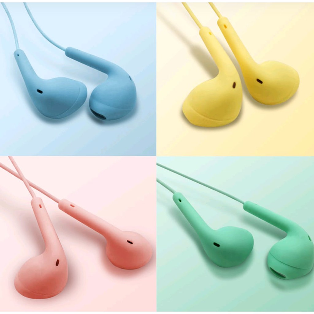 Fone De Ouvido Macaron Headset / Plug 3.5mm / Colorido | Shopee Brasil