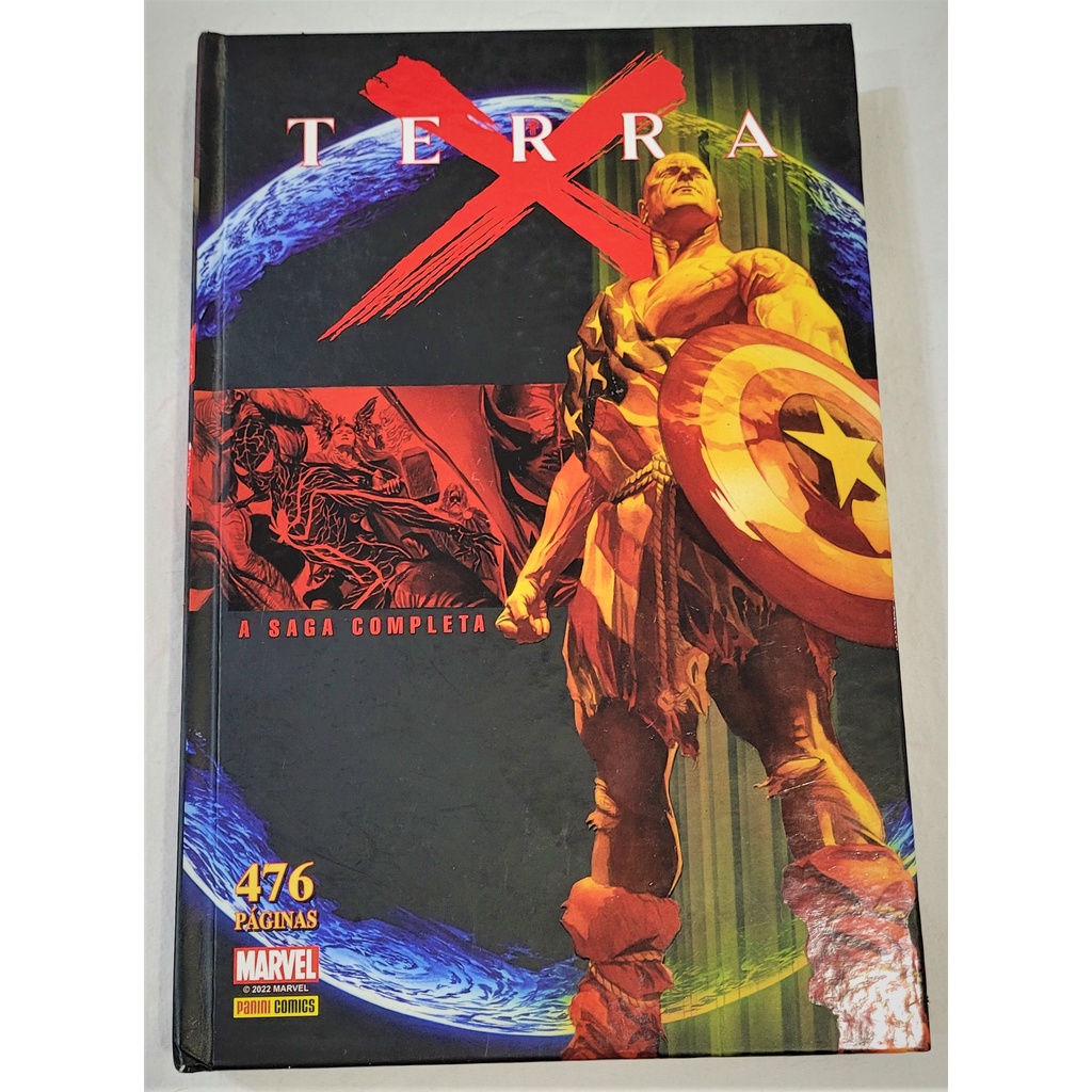 HQ Marvel - Terra X - A Saga Completa (Capa Dura) | Shopee Brasil