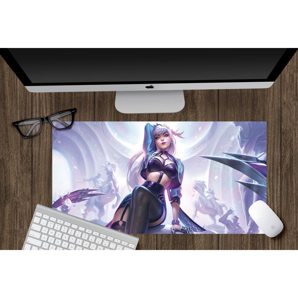 Mousepad Gamer 59x30cm - Evelynn KDA LOL | Shopee Brasil