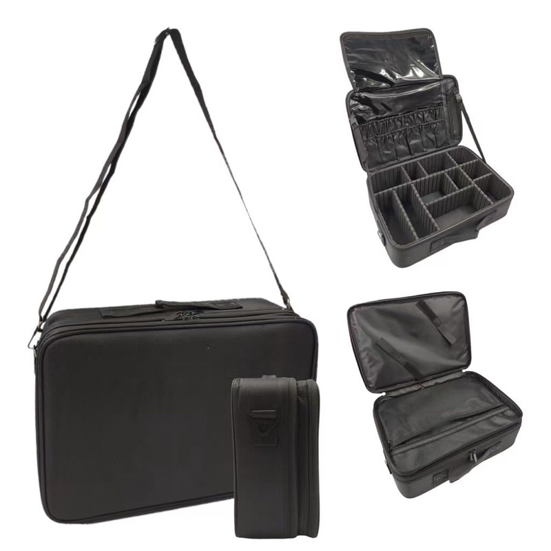 Maleta Case de Maquiagem Profissional Com Divisórias Organizador Make ...