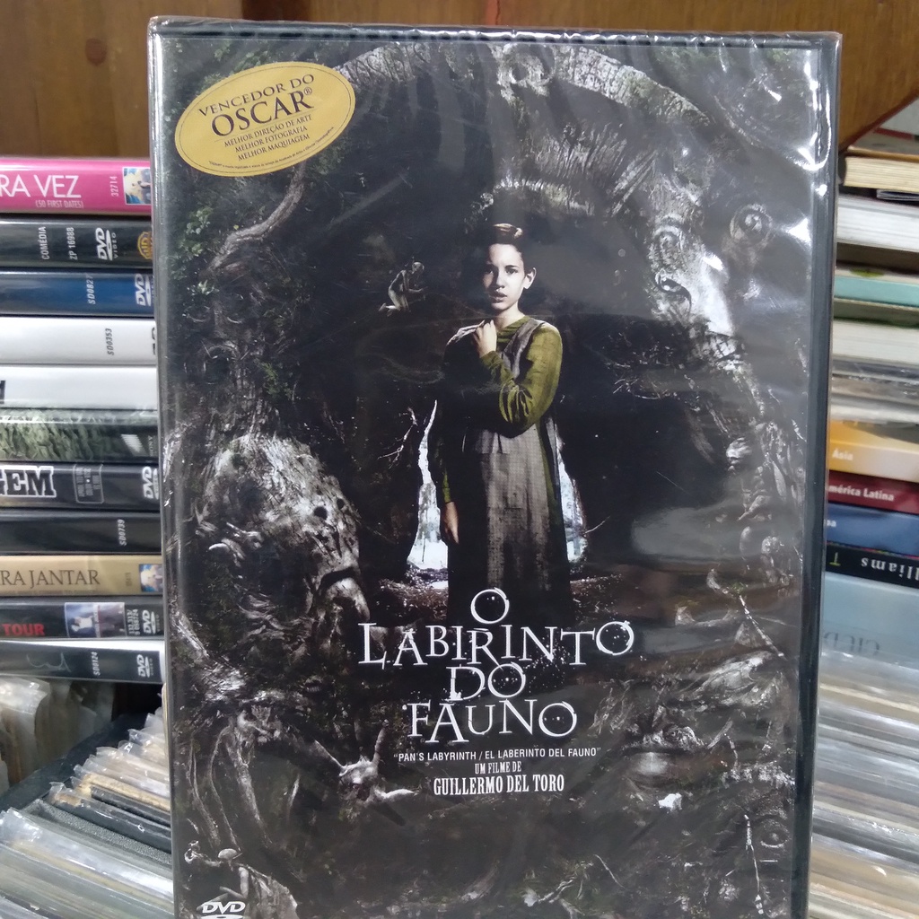 O Labirinto Do Fauno Dvd Filme Guillermo Del Toro | Shopee Brasil