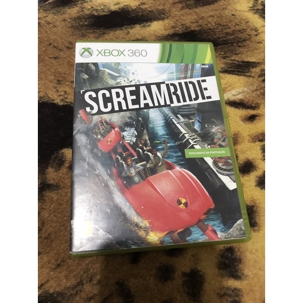 Jogo ScreamRide Xbox 360 (conservadíssimo) | Shopee Brasil
