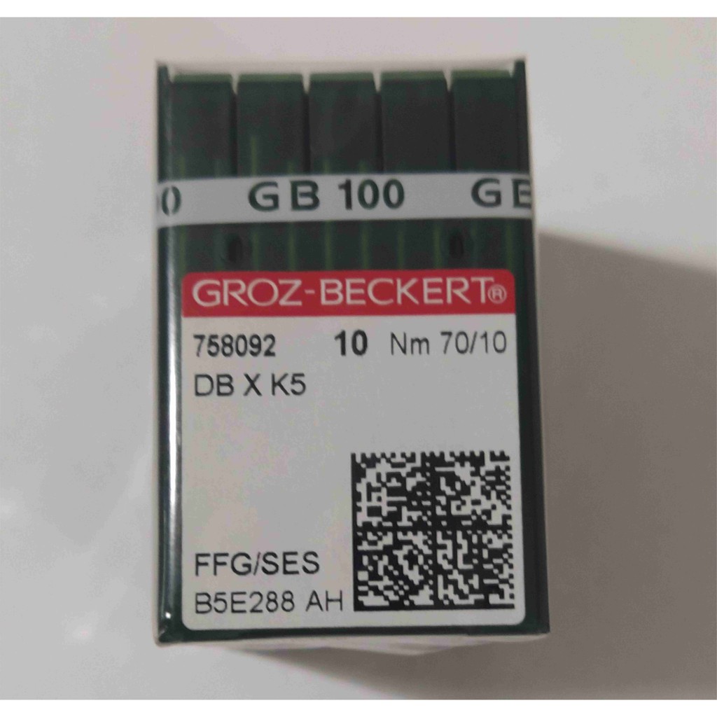 kit Agulhas Groz Beckert - DB X K5 - FFG/SES -70/10 - P/ Maquina de Bordar industrial. | Shopee ...