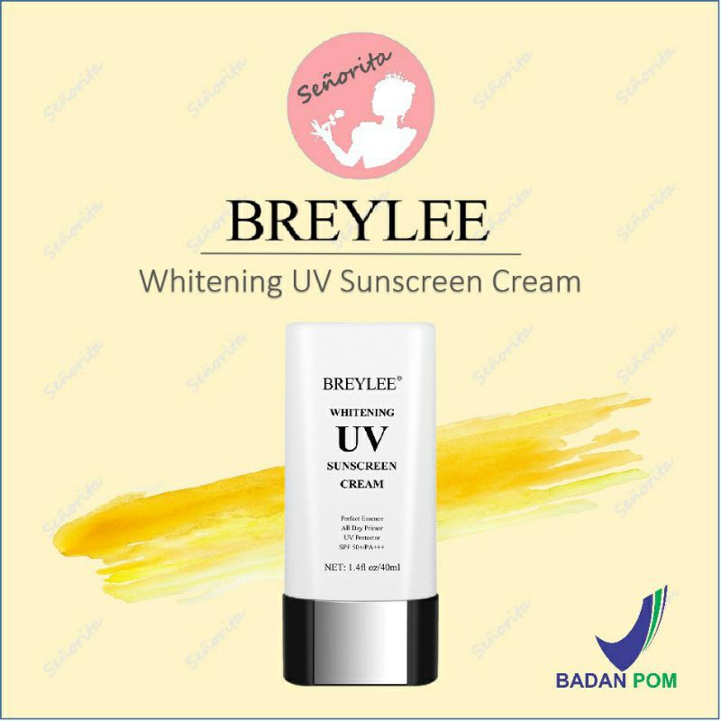 Creme Protetor Solar Branqueador Breylee UV 40ml | Shopee Brasil