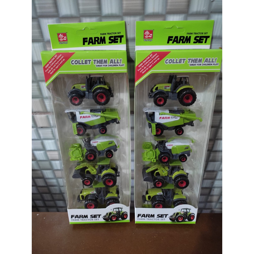 Caixa com 5 Peças de Farm Set - Coleção | Shopee Brasil