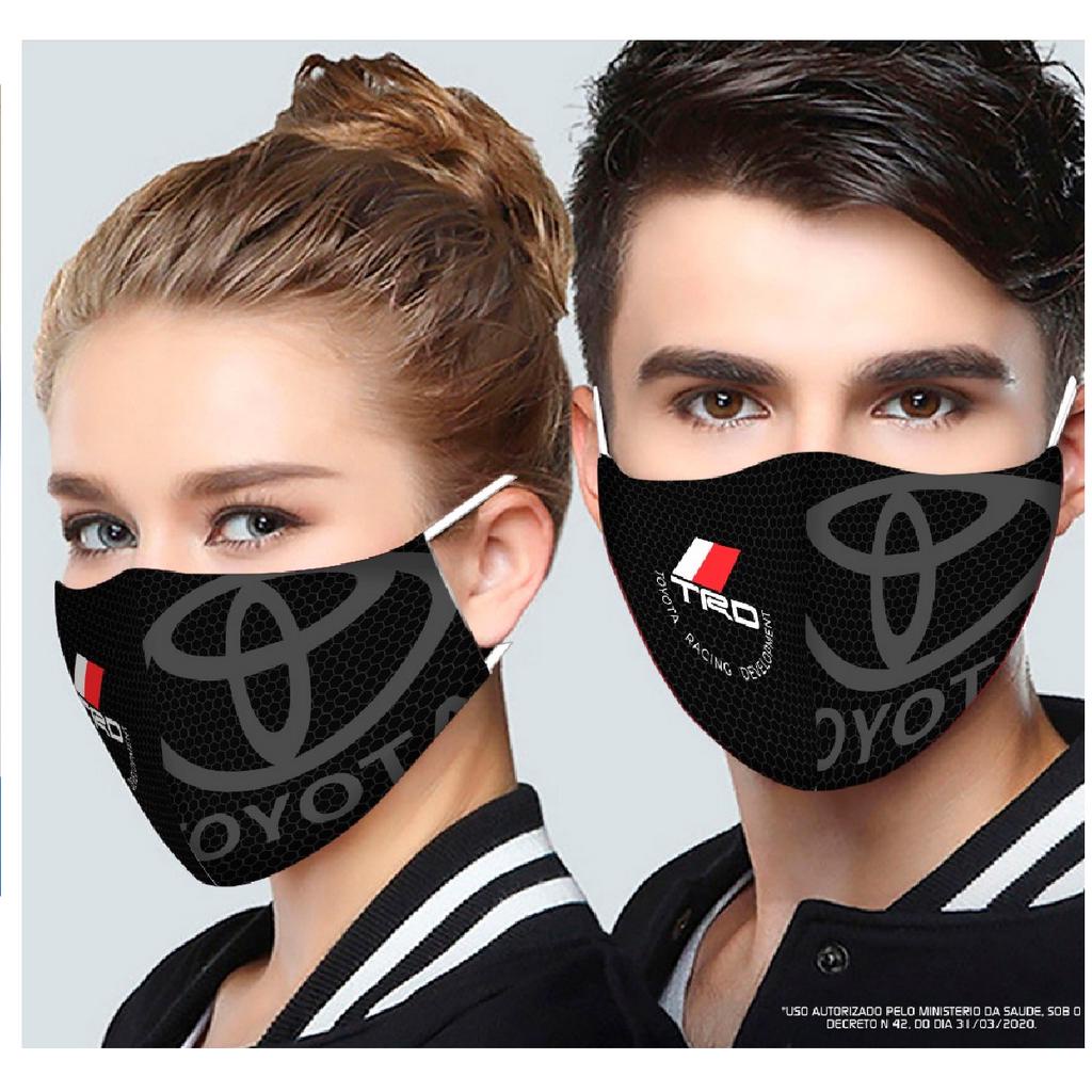 Mascara Personalizada Dupla Toyota Trd Racing Development | Shopee Brasil