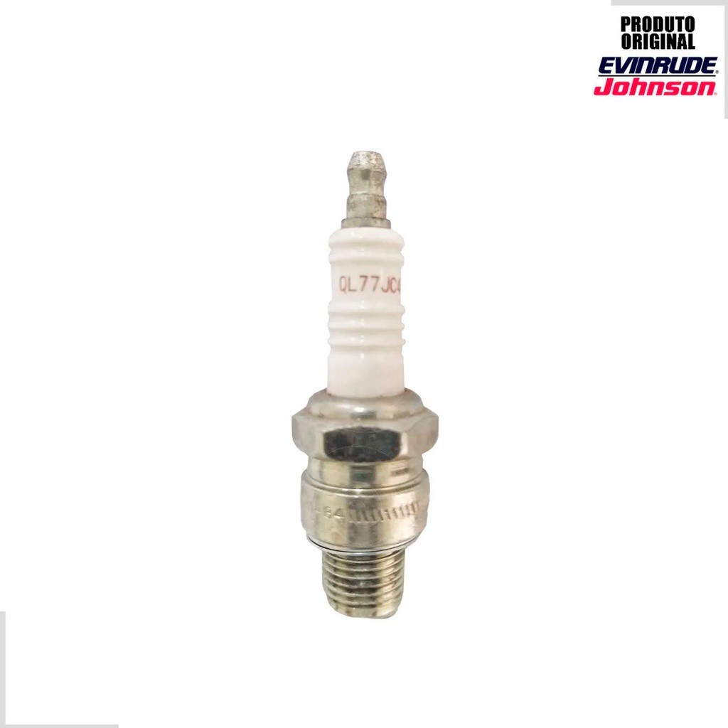 Vela Champion Ql77jc4 Johnson Evinrude 9.9hp A 225hp 502180 | Shopee Brasil